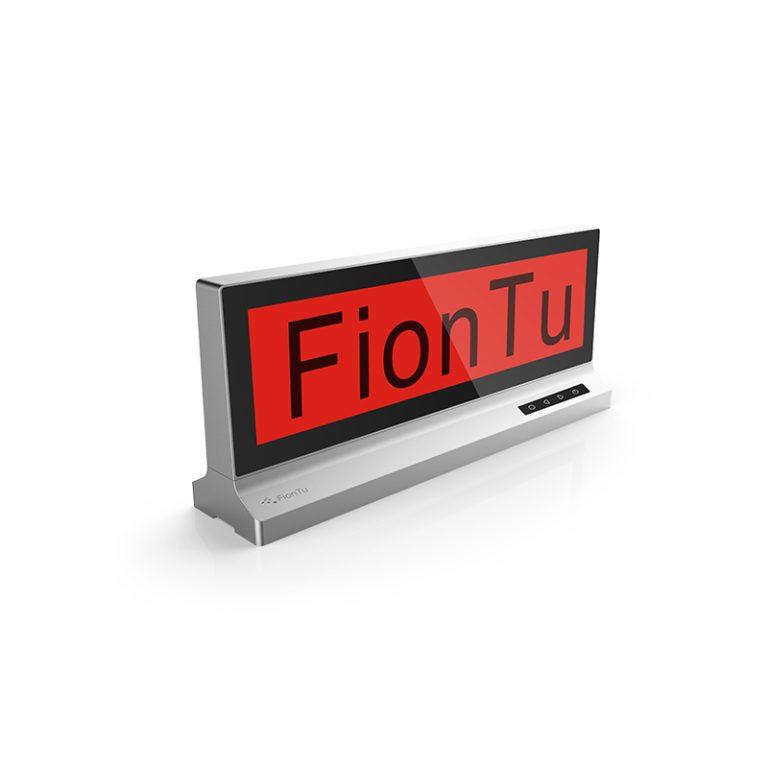 Dual-screen electronic table sign FT-N1D - FionTu